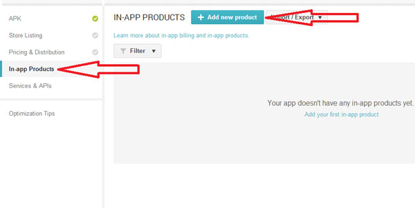 How to create a Product ID on Google Play?